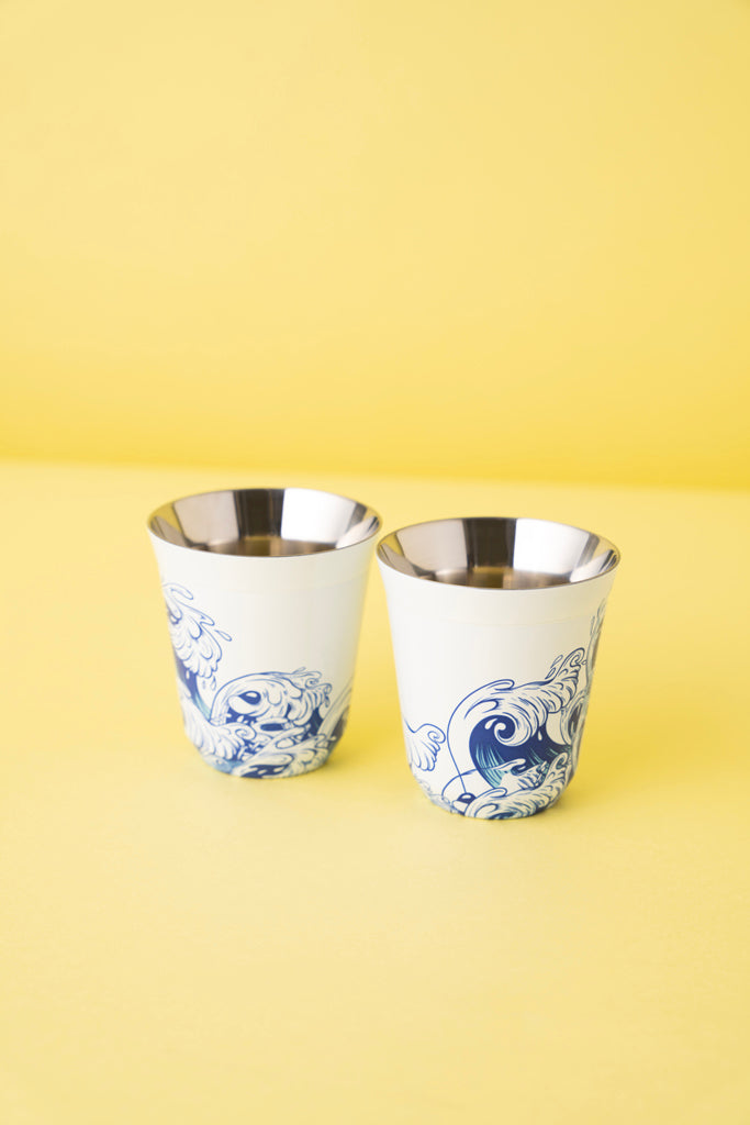 Y13 Espresso DB Wall Set 2 Pcs 150ml – WABA